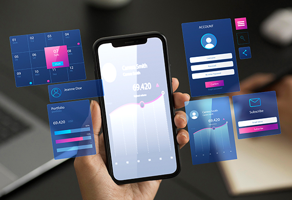 App Design With Maintaining UI/UX Process. – Jawad Shah